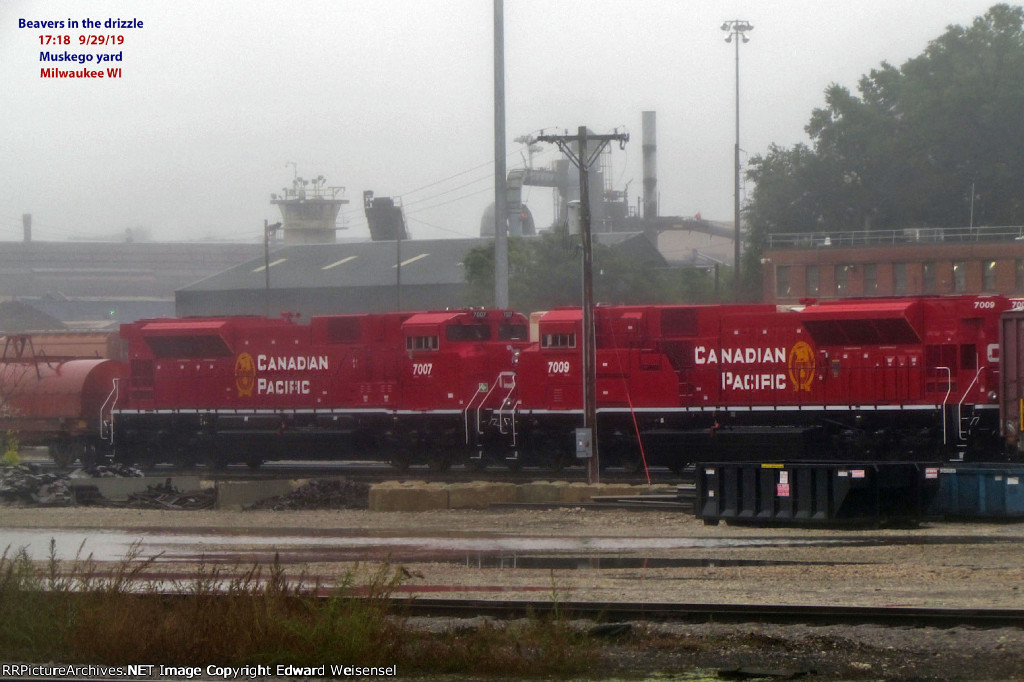 Freshly rebuilt SD70ACU duo will head west behind CP 8799 + UP 5691